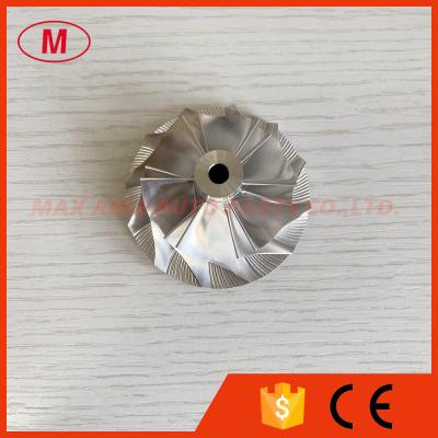 China GTA15-25 41.55/56.03mm 6+6 blades 737689-0002 turbo milling/aluminum 2618/billet compressor wheel for 769708 for sale