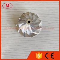 China KP39 39.50/52.00mm 11+0 blades high performance milling/aluminum 2618/billet compressor wheel for 5439-970-0045 upgrade for sale