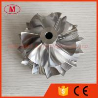 China S400SX 7+7 blades 179345 82.20/110.80mm high performance turbo milling/aluminum 2618/billet compressor wheel for sale