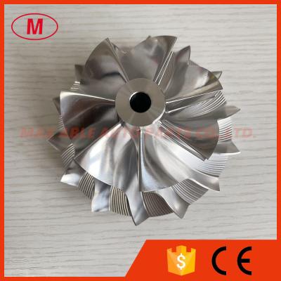 China S400SX 7+7 blades 179345 82.20/110.80mm high performance turbo milling/aluminum 2618/billet compressor wheel for sale