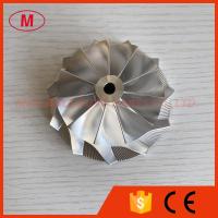 China GTX3582 9833-2 62.45/82.36mm 11+0 blades point milling turbocharger milling/aluminum 2618/billet compressor wheel for sale