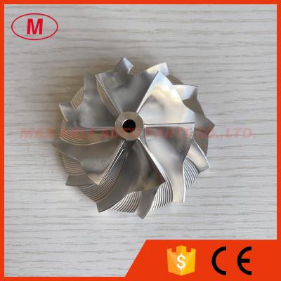 China GT15-25 reverse 51.00/71.00mm 6+6 blades high performance milling/aluminum 2618/billet compressor wheel for sale