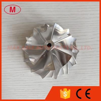 China K16 reverse 7+7 blades 62.00/82.00mm High performance Turbo milling/aluminum 2618/Billet compressor wheel for sale