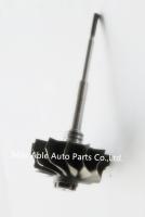 China GT35 711244-0003 12 blades turbine shaft /turbo wheel /turbo shaft for sale