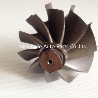 China GT35 journal bearing turbine shaft 62.35X68mm 134mm length for sale