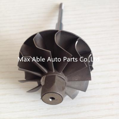 China K04 44.5X50 journal bearing turbo turbine shaft 12 blades for sale