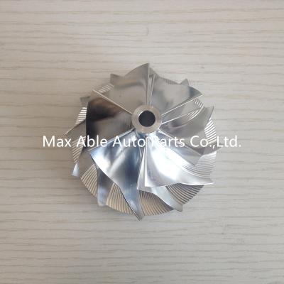 China RHF55 48.62X65mm Turbocharger Billet compressor wheel for sale