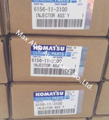 China 095000-0801 095000-0800 6156-11-3100 original common rail injector for sale