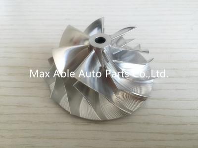 China TD04HL 46.02X58mm 7+7 blades 49189-X performance design Turbo Billet compressor wheel for sale