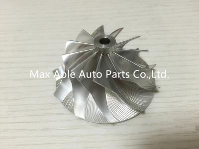 China GTA15-25 56.02X60.3mm 701374-0001/6 1102-025-400 11+0 blades billet turbocharger compresso for sale