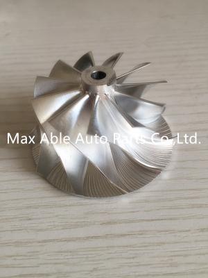 China CT12 47.04X58.03mm 11+0 blades BILLET Turbocharger Billet compressor wheel for TOYOTA for sale