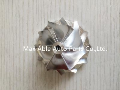China CT26 50.49X67mm 6+6 Turbocharger Billet compressor wheel for sale