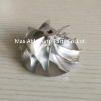 China GT15-25 50.2x65mm 6+6 Blades 702549-0008HF V1 billet turbocharger compressor wheel for Toy for sale