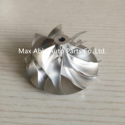 China GT15-25 50.2x65mm 6+6 Blades 702549-0008HF V1 billet turbocharger compressor wheel for Toy for sale