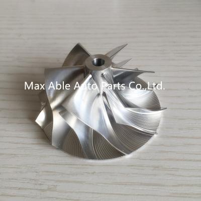 China K16 45.92/61.98mm 6+6 BLADES performance design Turbocharger Billet compressor wheel for 5 for sale