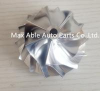 China RHF55 48.62/65mm 6+6 blades high performance Turbocharger Billet compressor wheel for sale