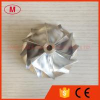 China T04E 442476-0011 54.70/74.99mm 6+6 blades high performance turbocharger billet compressor wheel for sale