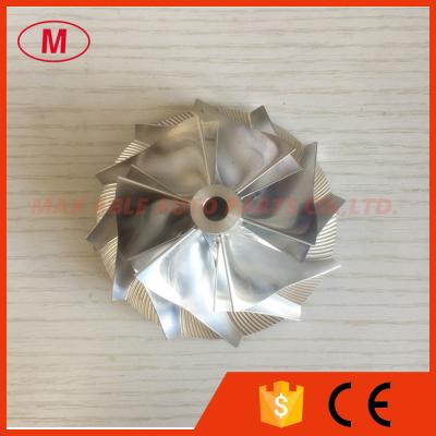 China T04E 442476-0011 54.70/74.99mm 6+6 blades high performance turbocharger billet compressor wheel for sale