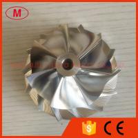 China S300 316538 64.49/88.55mm 7+7 blades turbocharger billet compressor wheel for BENZ 318974 for sale