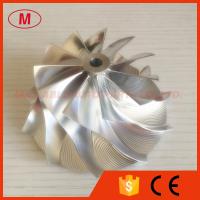 China GTX3582 9833-2 62.45/82.36mm 11+0 blades high performance racing turbo billet compressor wheel for sale