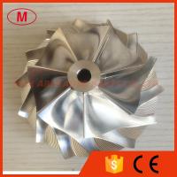 China HY55 69.91/103.00mm 7+7 blades high performance turbo billet compressor wheel for 4046945/ for sale