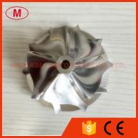 China TD05H 60.50/78.00mm 5+5 blades Turbocharger Milling/aluminum 2618/billet compressor wheel for MITSUBISHI for sale