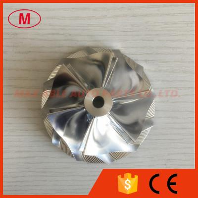 China TD05H-25G 60.5/78.00mm 6+6 bladesTurbocharger Billet compressor wheel for MITSUBISHI for sale