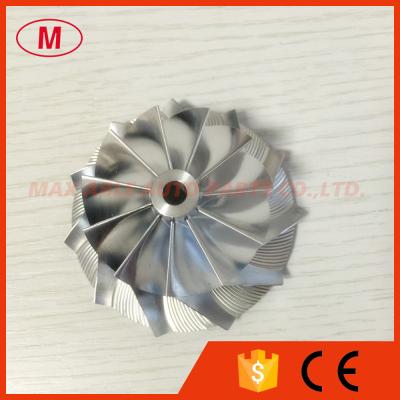 China TD05H-20G 52.56/73.04mm 11+0 bladesTurbocharger aluminum 2024/milling/ Billet compressor w for sale