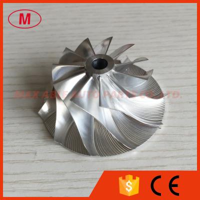 China CT26 39.65/57.00mm 11+0 blades high performance Turbo aluminum 2618/milling/Billet compres for sale