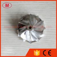 China K04 5306-123-2014  46.39/56.08mm 6+6 blades aluminum 2618/billet compressor wheel for 5304-970-0064 for sale