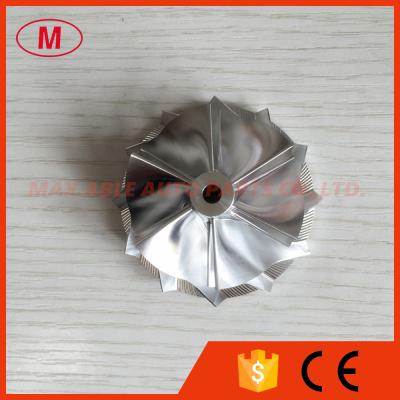 China K04 5306-123-2014  46.39/56.08mm 6+6 blades aluminum 2618/billet compressor wheel for 5304-970-0064 for sale
