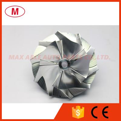 China HX40/HE351 4035879 59.96/85.98mm 5+5 blades high performance turbo billet compressor wheel for sale