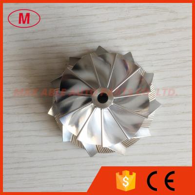 China CT10 46.02/58.00mm 11+0 blades high performance turbo billet/milling/aluminum 2024 compres for sale