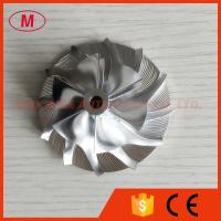 China CT10 40.60/64.00mm Upgrade 17201-0L020 6+6 blades turbo billet/milling/aluminum 2024 compr for sale