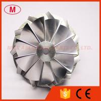 China RHC8 79.99/113.00mm 11+0 blades milling/aluminum 2024/Billet compressor wheel for sale