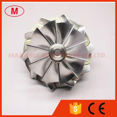 China GTA4594 70.30/94.00mm 434335-0017 10+0 blades high performance Billet compressor  wheel for sale