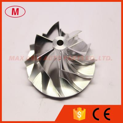 China KP39 33.59/46.00mm 6+6 blades high performance aluminum 2024/Billet compressor wheel for sale