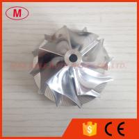 China TD04HL 13T+ 43.61/56.02mm 49377-04200HF 6+6 blades performance turbo milling/ billet compressor wheel for sale