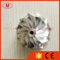China TD04HL 19T 46.02/58.00mm 11+0 blades 49189-X high performance Turbo milling/billet compressor wheel for sale