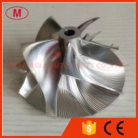 China TD05H 60.50/78.00mm 5+5 blades Turbocharger Billet/aluminum 2024/milling compressor wheel for sale