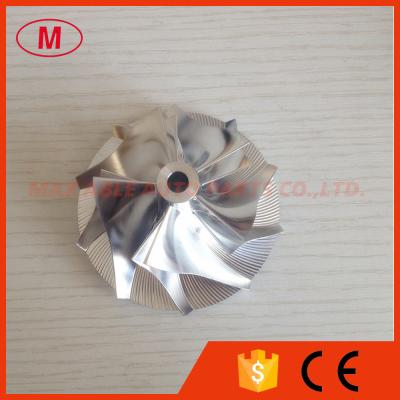 China HY35 55.96/78mm 5+5 blades high performance Turbo aluminum 2618/billet compressor wheel for 2003-2004 ram for sale