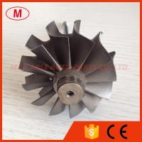 China TD04HL 45.65X52mm 12 blades turbo wheel/ turbine shaft&wheel for sale
