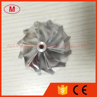 China TD05H 20G 49179-43400 52.56/68.01mm 6+6 BLADES Turbocharger performance high blade aluminum 2618/billet compressor wheel for sale