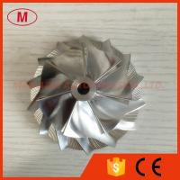China TD05H 54.90/76.13mm 7+7 blades high performance High Blade Height Slimnose Turbo aluminum 2618/billet compressor wheel for sale