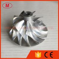 China RHF55 46.40/65.00mm 7+7 blades Turbocharger milling/aluminum 2618/billet compressor wheel for sale