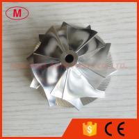 China TD04HL 19T 46.02/58.00mm 5+5 blades 49189-X high performance Turbo milling/billet compressor wheel for sale