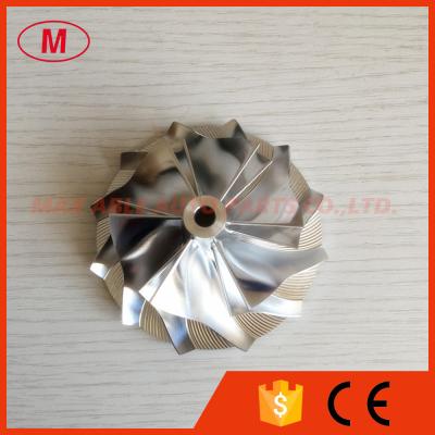 China GT3037 901124-0011 6+6 blades 57.00/76.13mm high performance turbo billet compressor wheel for sale