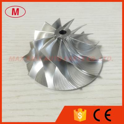China GT2871 49.20/70.98mm 11+0 blades performance milling/aluminum 2024/Billet compressor wheel for sale