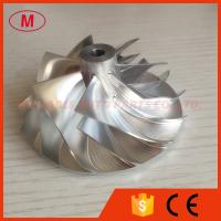 China GT3076 7+7 blades 59.08/76.13mm turbo billet/milling/aluminum compressor wheel for racing for sale
