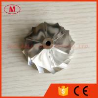 China TD04HL 19T 46.02/58.00mm 6+6 blades 49189-X Turbocharger Billet compressor wheel for sale